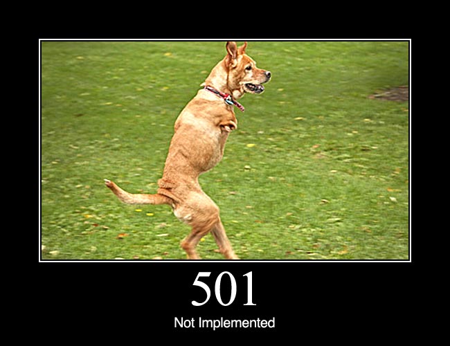 501 Not Implemented - HTTP Status Dogs 501 Not Implemented - HTTP Status Dogs